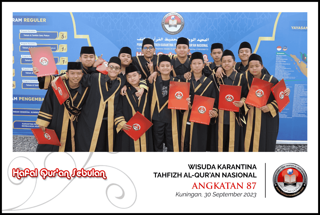 DOKUMENTASI WISUDA KARANTINA TAHFIZH AL-QURAN NASIONAL ANGKATAN KE-81 SAMPAI 90 - Pusat ...